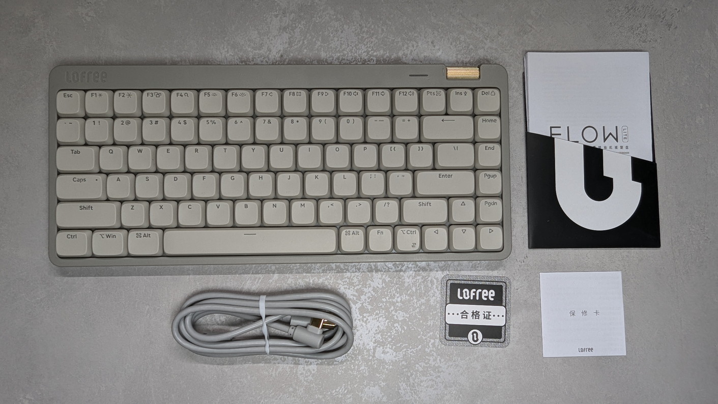 最高の打鍵感だったLofree FLOWの廉価版は正直微妙だった…｜Lofree FLOW Liteレビュー